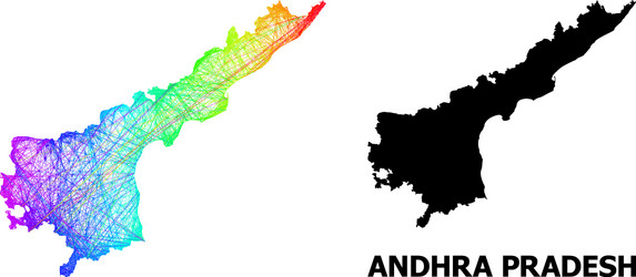 Andhra Pradesh Map Vector Images (over 370)