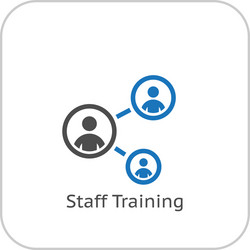 Business connect icon Royalty Free Vector Image