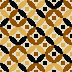 Seamless cowboy pattern with landscapes Royalty Free Vector