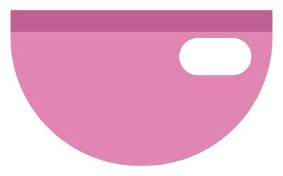 Purple cocktail icon on white background Vector Image