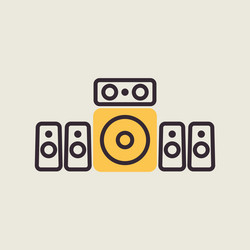Surround Sound Icon Vector Images (over 1,400)
