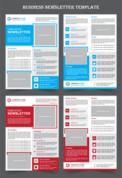 Case study template for business Royalty Free Vector Image