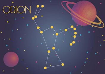 Orion Royalty Free Vector Image - VectorStock