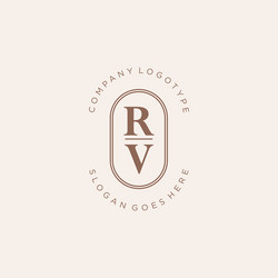 Rv Monogram Vector Images (over 1,400)