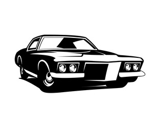 Buick riviera gran sport 1971 Royalty Free Vector Image