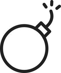 Cannon balls Royalty Free Vector Image - VectorStock