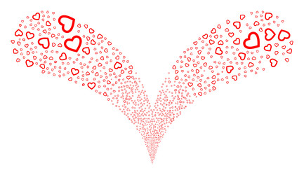 Heart Explosion Vector Images (over 4,400)