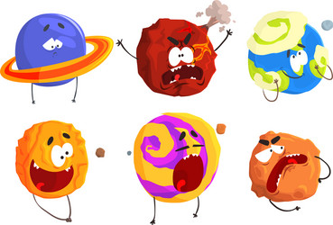 Cute Funny Solar System Vector Images (over 740)
