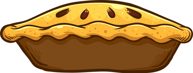 Kue pastel indonesian traditional food Royalty Free Vector