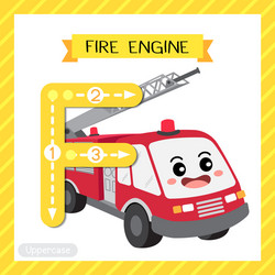 Flashcard of F is for Fire Vector Images (40)
