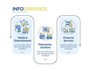 Data lake architecture blue rectangle infographic Vector Image