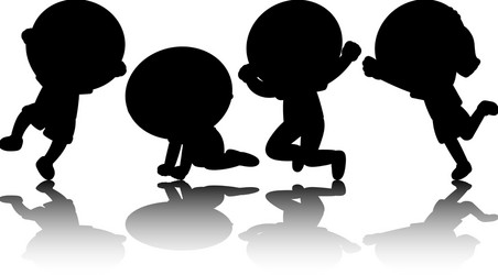 Cartoon Silhouette Vector Images (over 470,000)