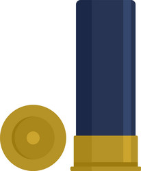 Shotgun shell icon cartoon Royalty Free Vector Image