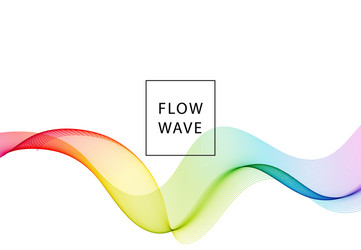 Abstract colorful background color flow Royalty Free Vector