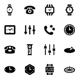 Dial icons Royalty Free Vector Image - VectorStock
