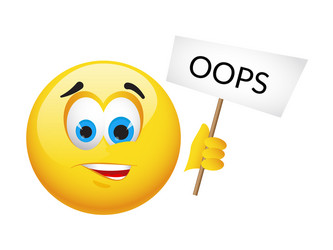 Emoticon Oops Smiley Vector Images (over 120)