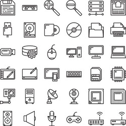 Computer Outline Vector Images (over 540,000)