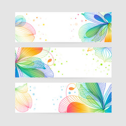 Groovy psychedelic flower power frame abstract Vector Image