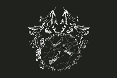 Lovebirds Royalty Free Vector Image - VectorStock