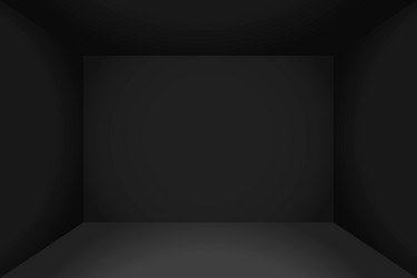 Realistic empty space of the white box Royalty Free Vector