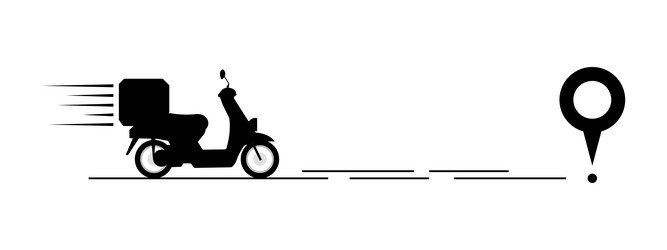 Motorcycle Delivery Vector Images (over 17,000)