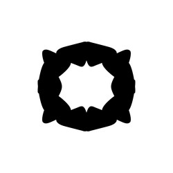 Arrows style text frame icon simple stylecompany Vector Image