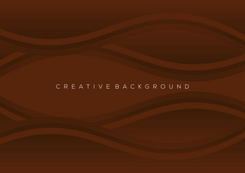 Elegant brown background gradient color Royalty Free Vector