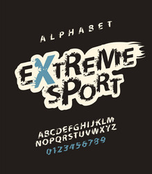 Extreme Font Vector Images (over 2,600)