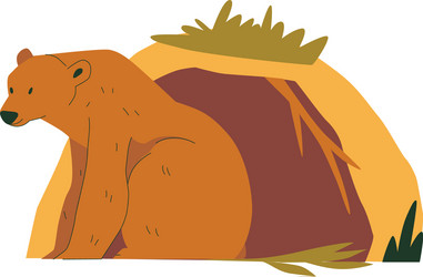Bear Den Clipart