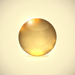 Light and shadow ball circle Royalty Free Vector Image