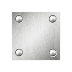 Silver metal jumper composition Royalty Free Vector Image