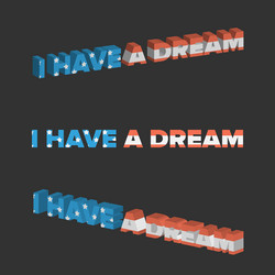 I have a dream sign Royalty Free Vector Image - VectorStock