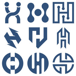 Modern H Logo Vector Images (over 50,000)