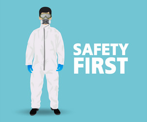 Industrial Safety First Man Vector Images (over 140)
