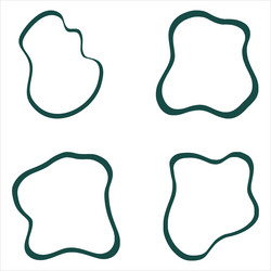 Irregular shapes Royalty Free Vector Image - VectorStock