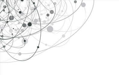 Molecule on the white background Royalty Free Vector Image