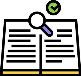 Refresh knowledge color icon Royalty Free Vector Image