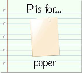 Letter P Flashcards Vector Images (over 440)