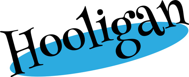 Hooligan rubber stamp Royalty Free Vector Image