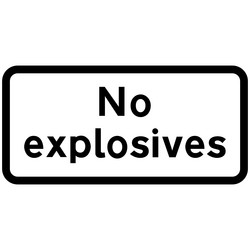 Stop no explosives rubber stamp Royalty Free Vector Image