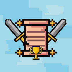 8 Bit Trophy Vector Images (over 230)