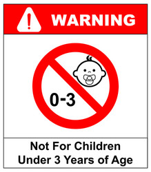 Prohibition sign for childrennot children Vector Image