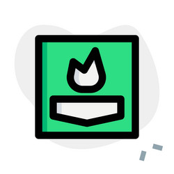 Switch activates emergency fire suppression system