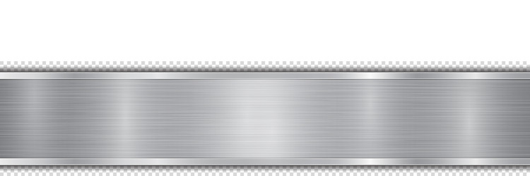 Polished metal plate Royalty Free Vector Image