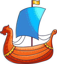 Viking Longboat Cartoon Vector Images (82)