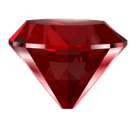 Ruby red icon Royalty Free Vector Image - VectorStock