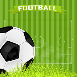 Soccer background in green colors Royalty Free Vector Image