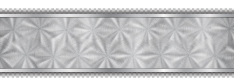 Polished metal plate Royalty Free Vector Image