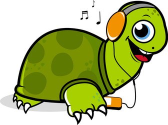 Turtle Music Vector Images (over 230)