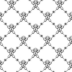 Voodoo doll stencil Royalty Free Vector Image - VectorStock